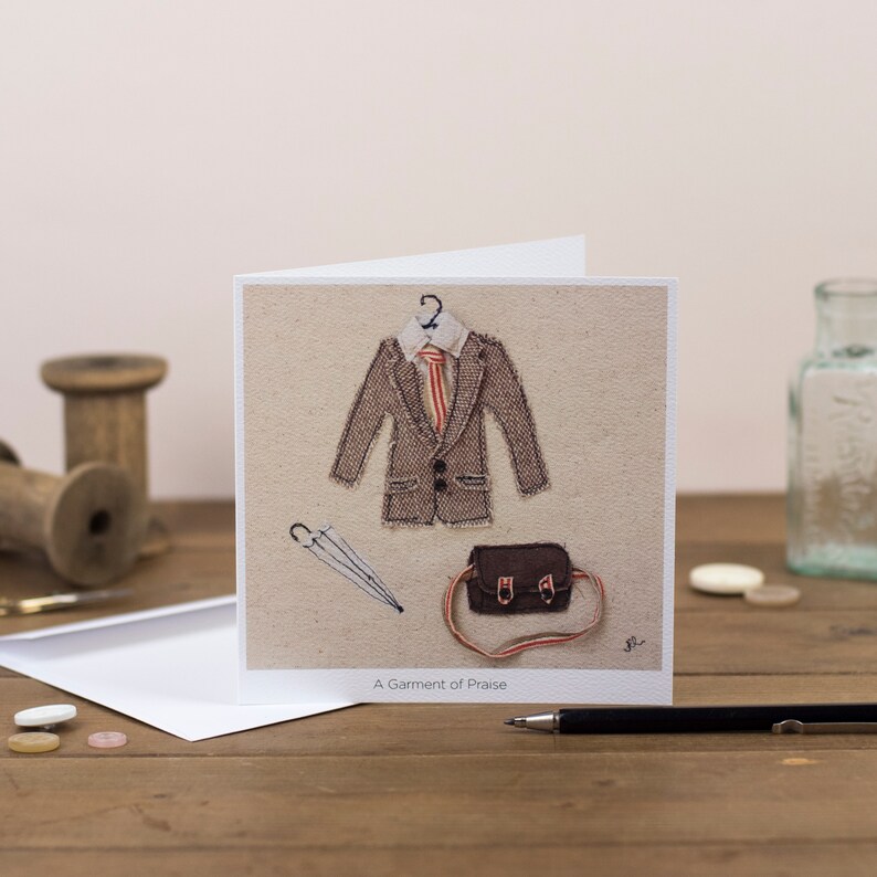 A Garment of Praise Jacket Greeting Card Isaiah 61:3 - Etsy