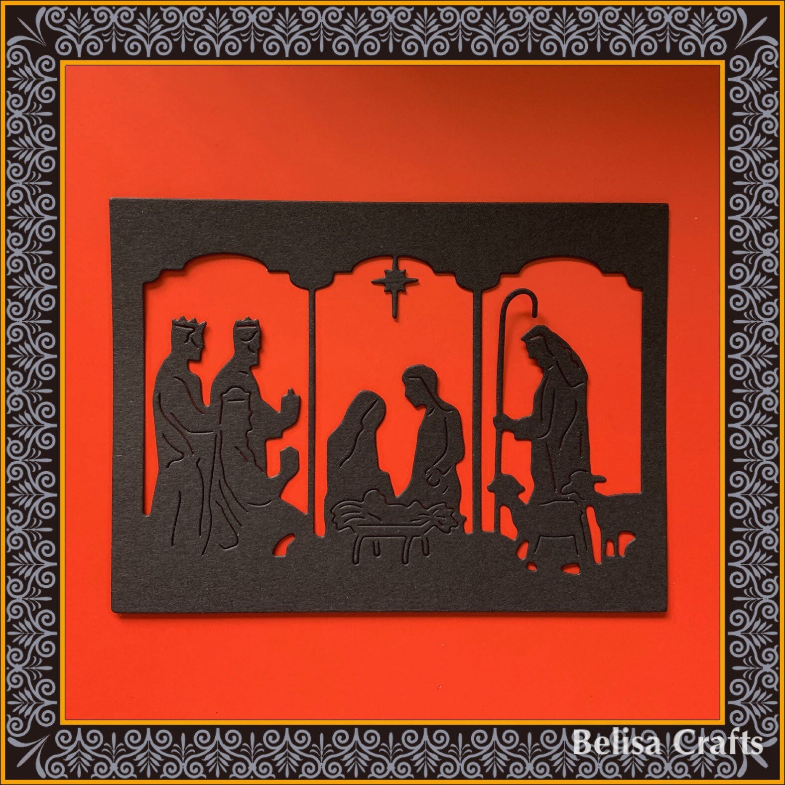 Nativity Scene Die Cuts - Etsy