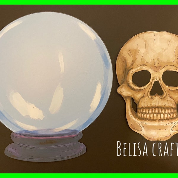 Skull Crystal - Etsy
