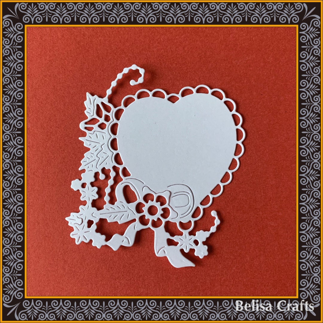 Heart Die Cuts X 6 - Etsy