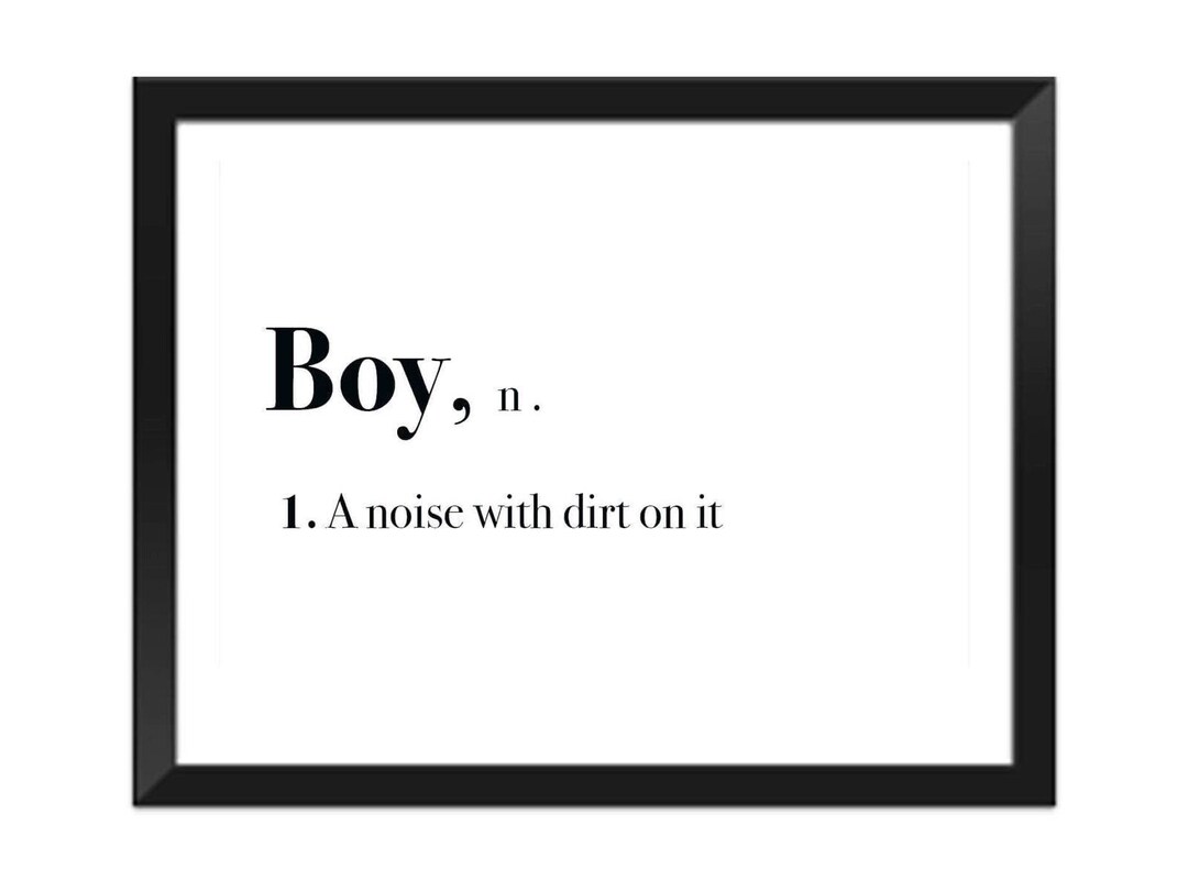 The Real Meaning of a Boy/girl Print - Etsy