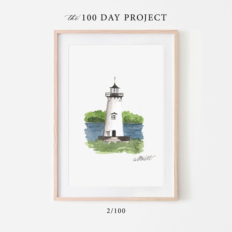 Edgartown Lighthouse - Etsy