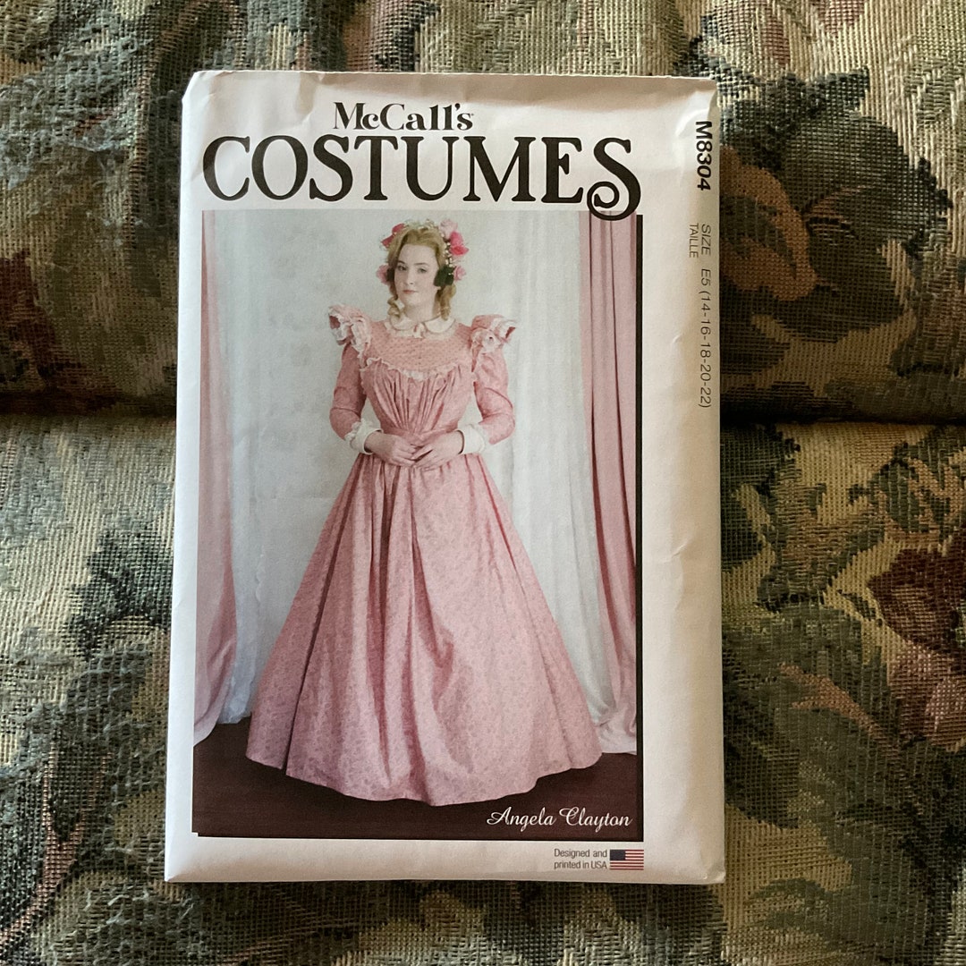 Mccalls M8304 Sewing Pattern Victorian Tea Dress 1890s English Wrapper ...