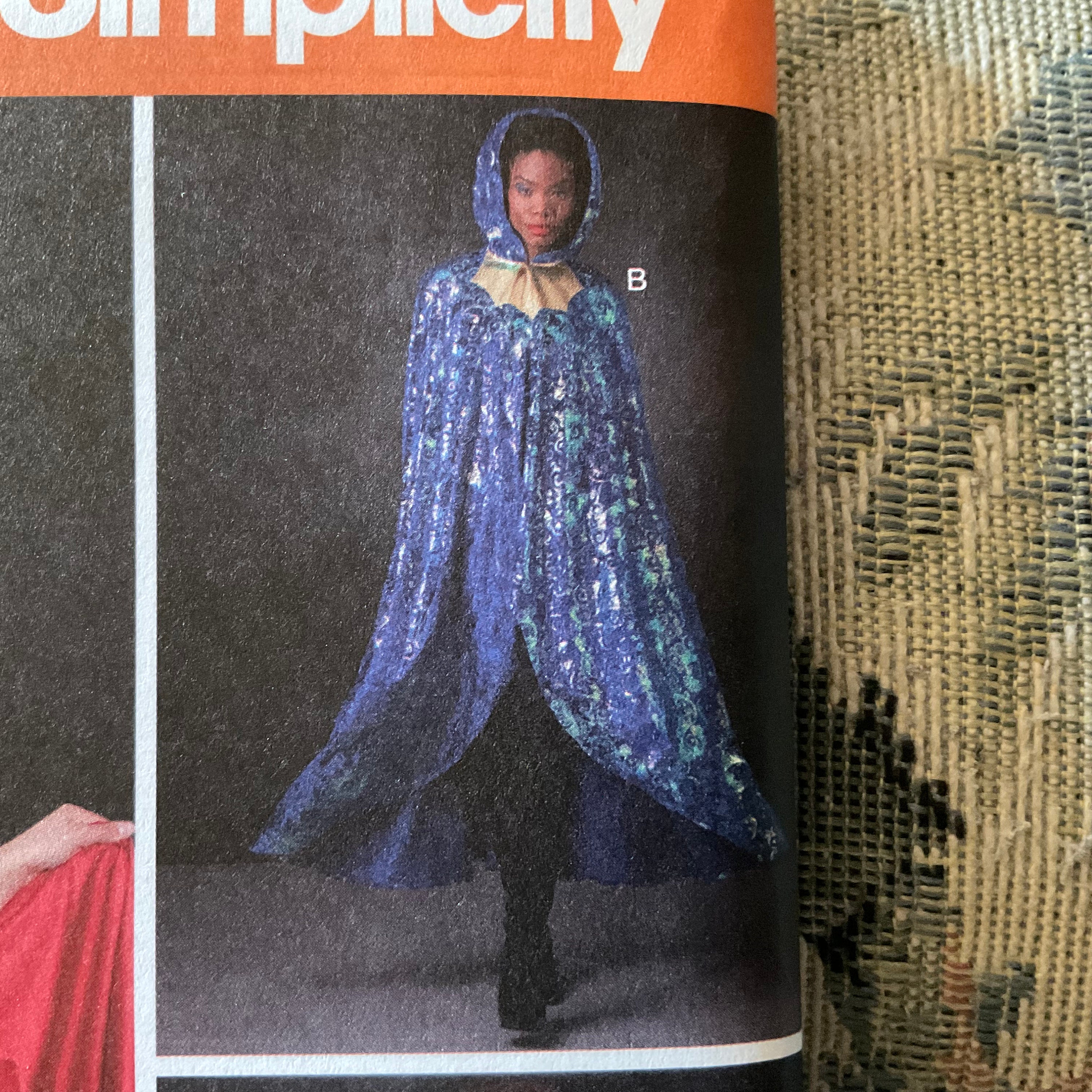 Simplicity S9008 Sewing Pattern Capes Collar or Hood, Long or Short ...