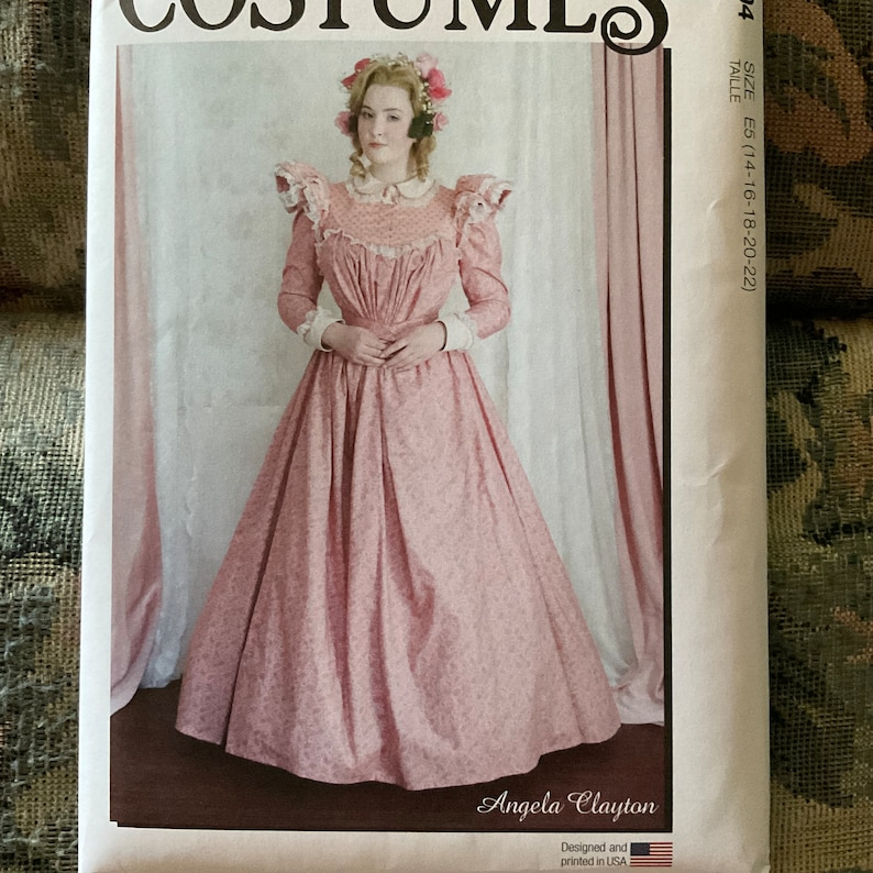 Mccalls M8304 Sewing Pattern Victorian Tea Dress 1890s English Wrapper ...