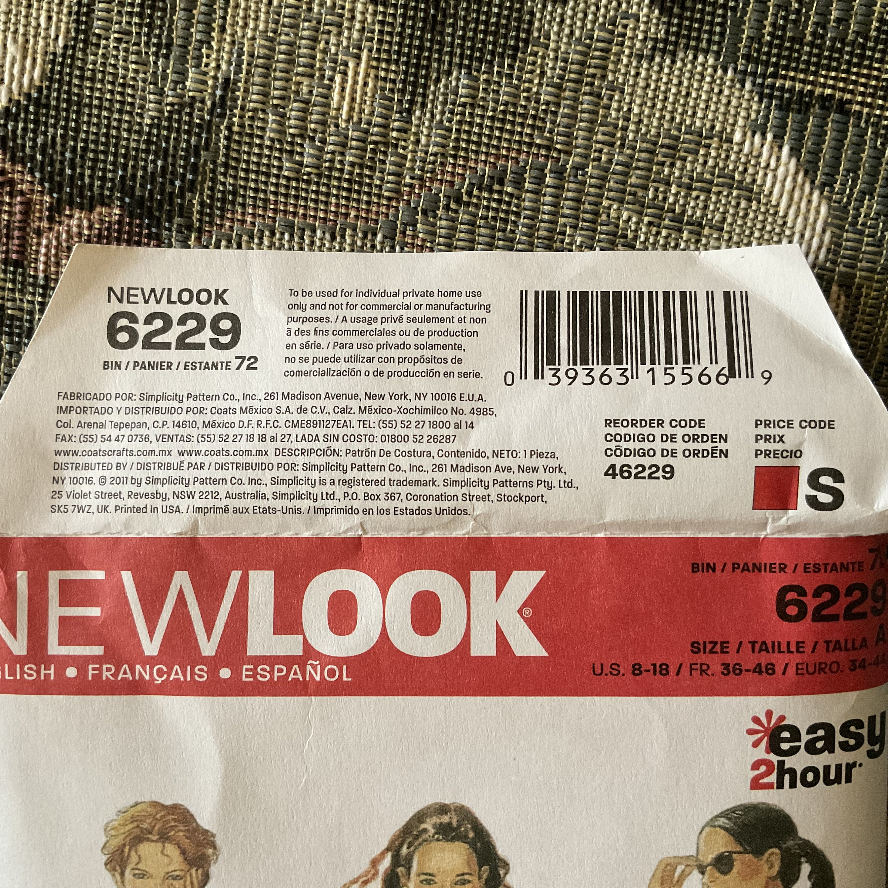 New Look 6229 Sewing Pattern Boho Dress, Sleeveless or Short Kimono ...
