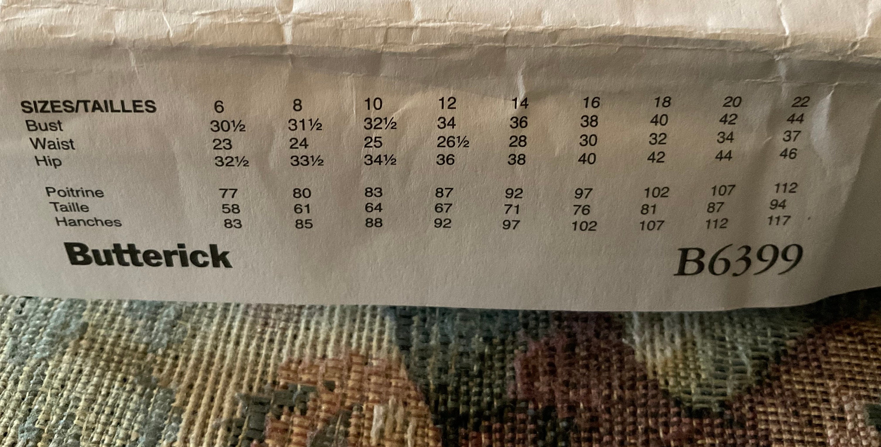 Butterick B6399 Sewing Pattern 6-14 14-22 Downton Abbey Making History ...