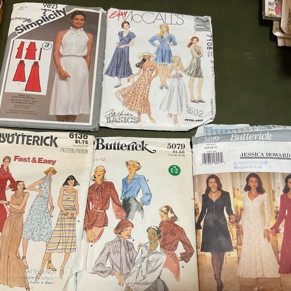 Vintage Dress Patterns - Etsy