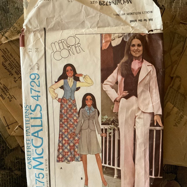 Marlo Thomas Pattern - Etsy