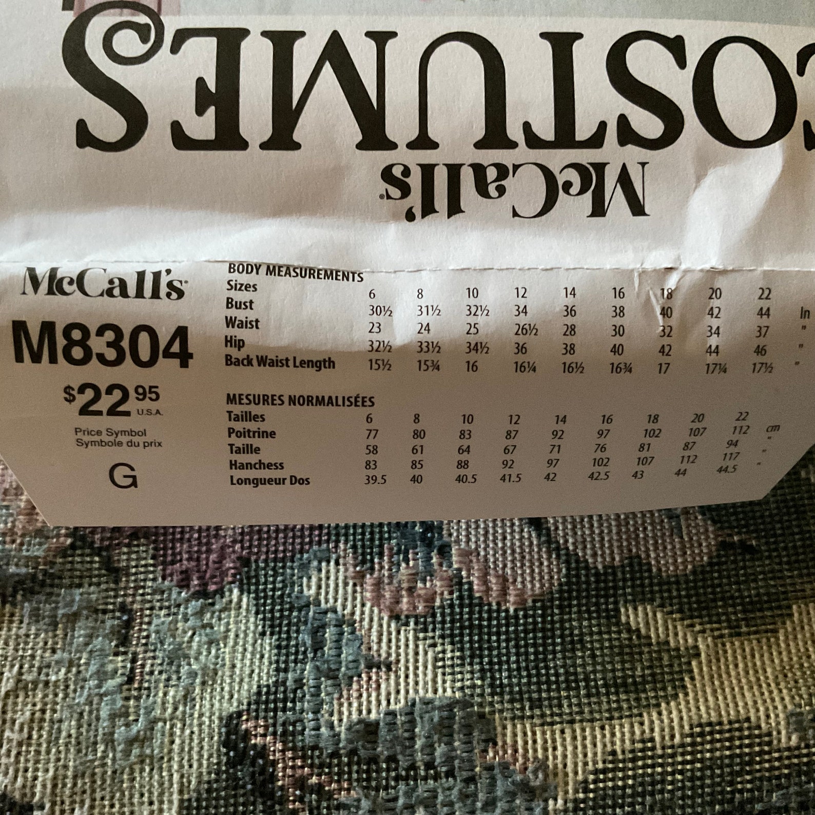 Mccalls M8304 Sewing Pattern Victorian Tea Dress 1890s English Wrapper ...