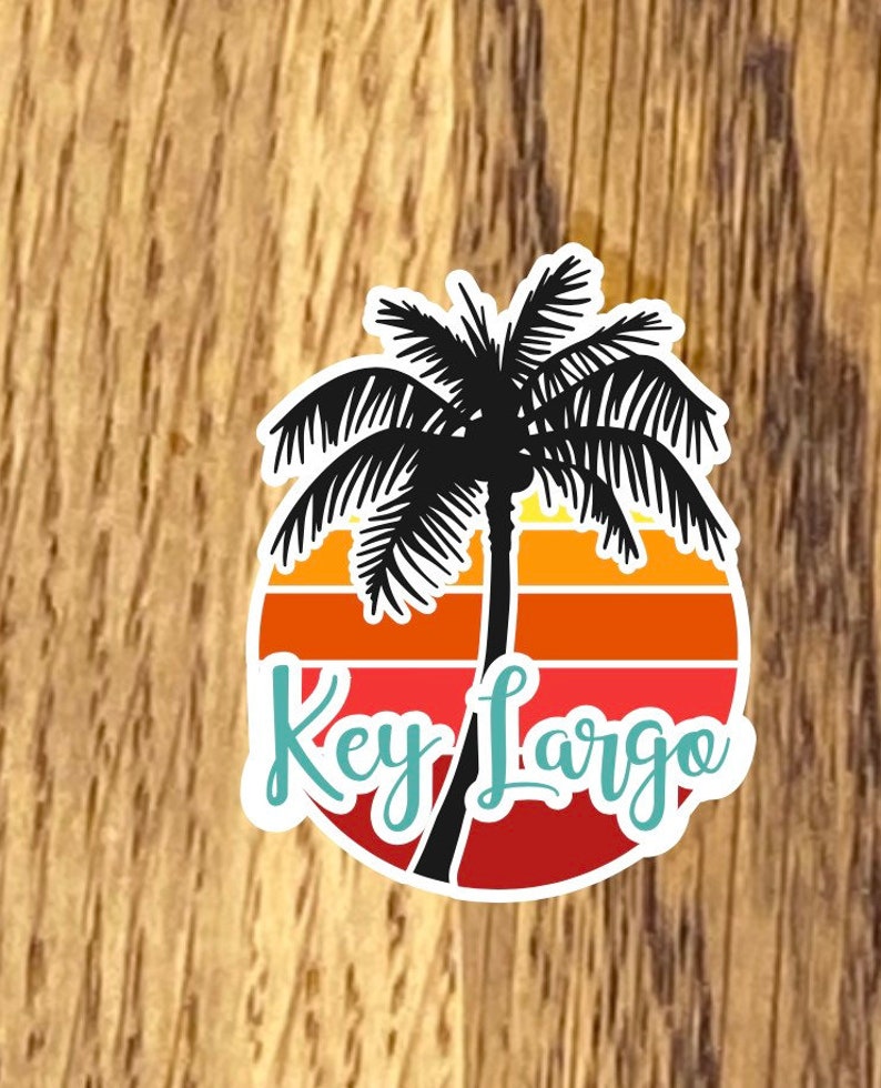 Key Largo Sticker 2.5 Sticker Decal Sticker for Laptop - Etsy