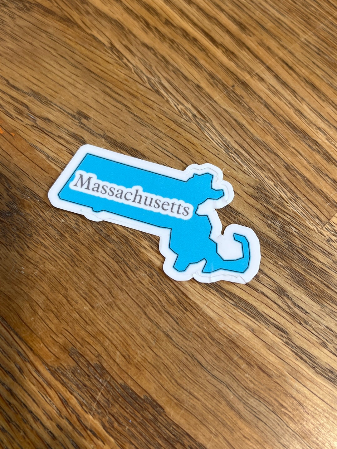 Massachusetts 2.5” Car Sticker Decal, Water Resistant Laptop Vinyl ...