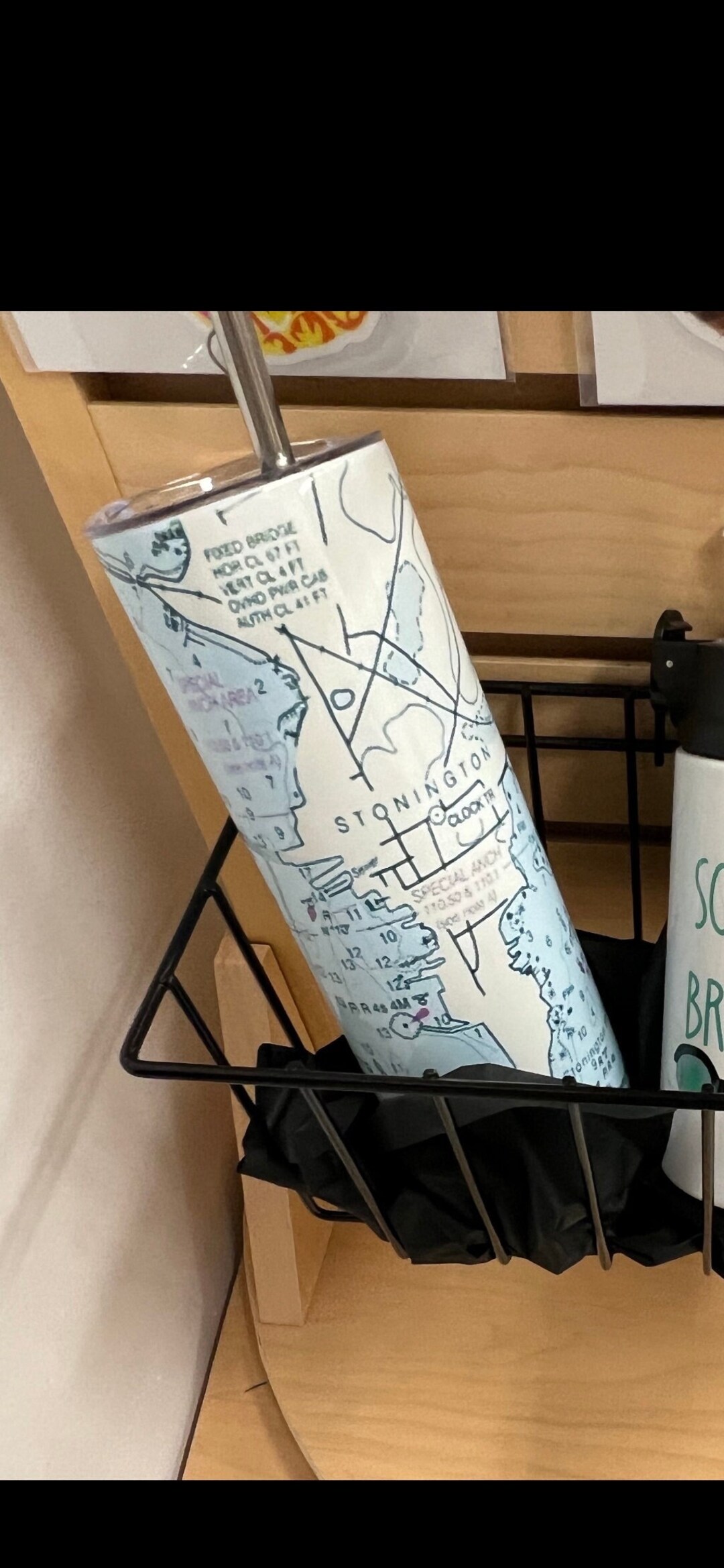 Stonington Borough Map Tumbler: 20oz Stainless Steel - Etsy
