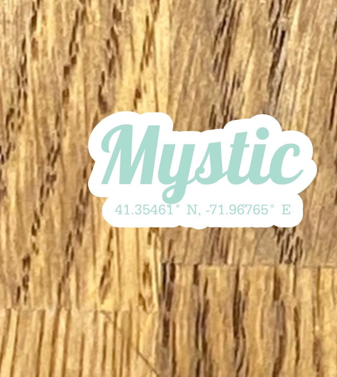 Mystic Connecticut Ct Sticker 2.5 Sticker Decal, Sticker for Laptop or ...