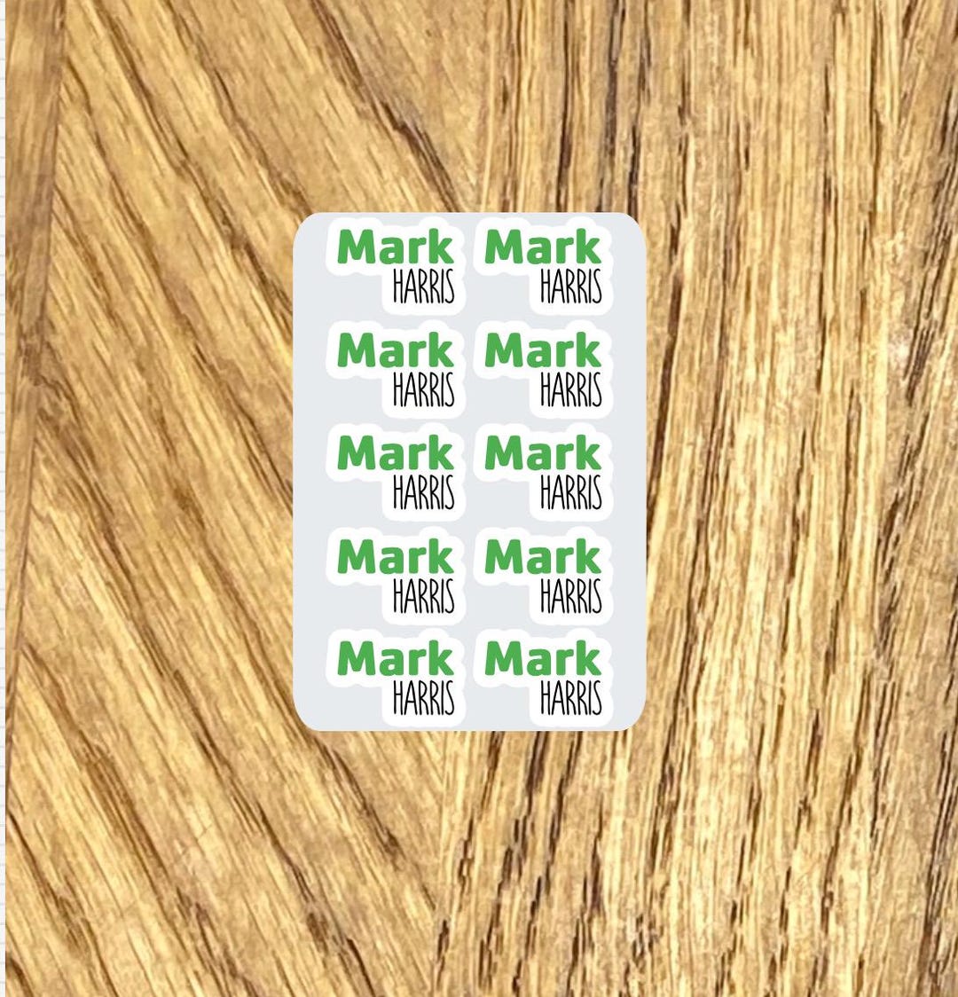 Personalized Laminated Name Stickers: School Labels for Kids - Etsy