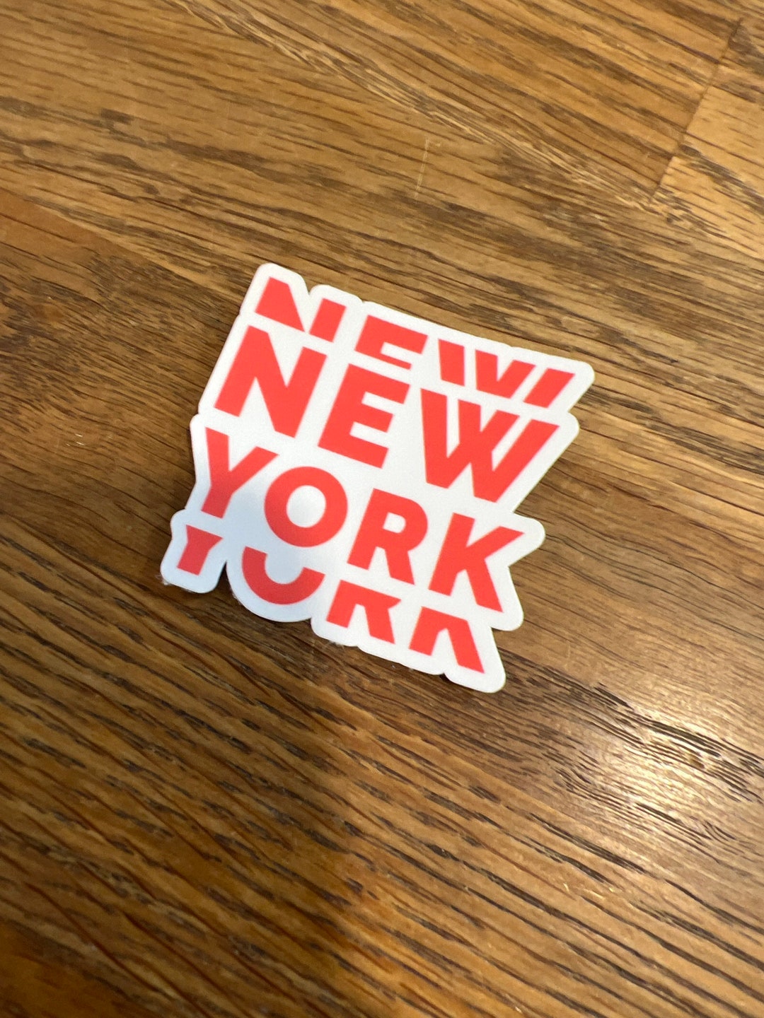 NYC Sticker: 2.5" Vinyl Laminated New York Decal - Etsy