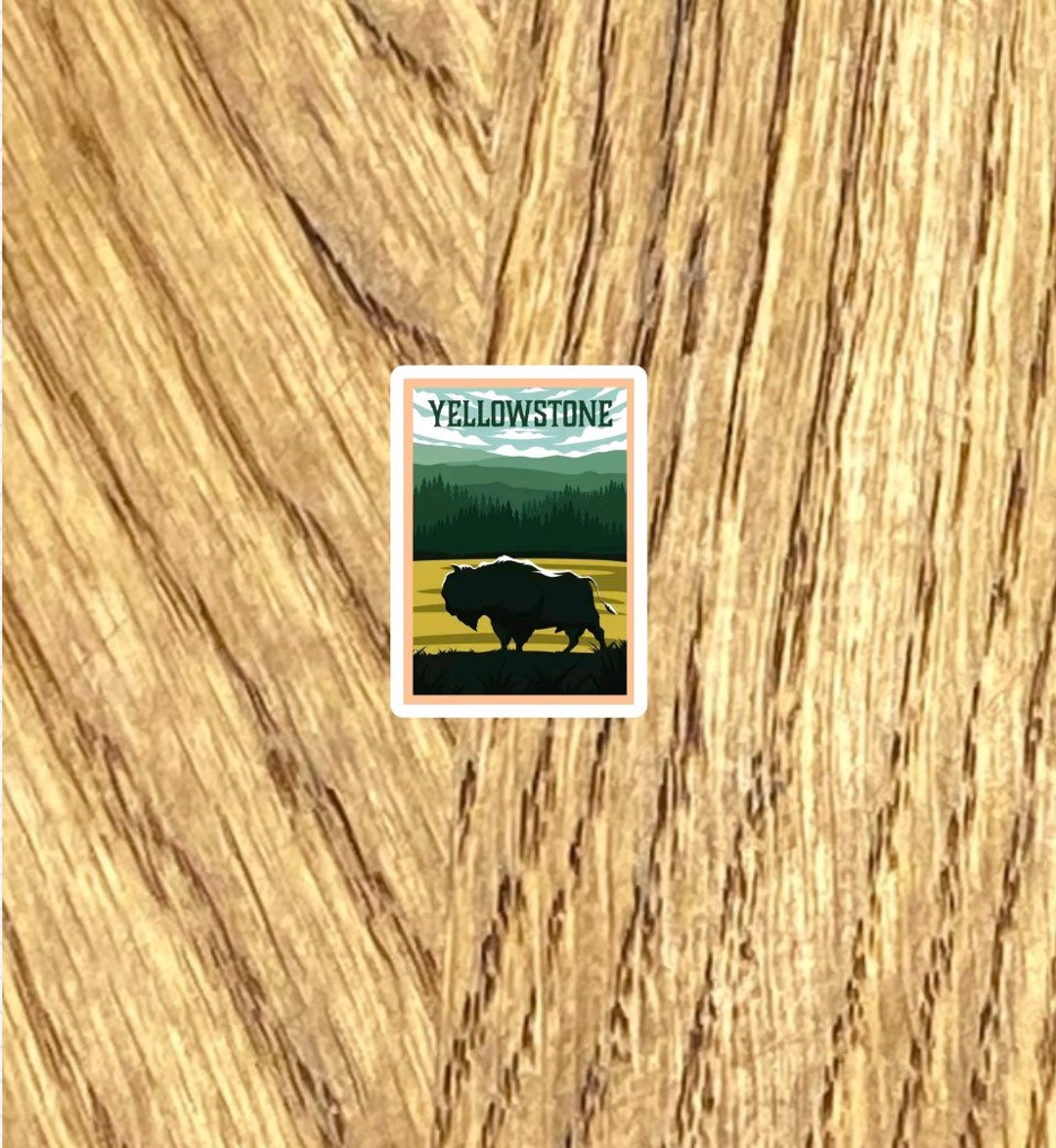 Yellowstone Sticker 2.5 Sticker Decal, Sticker for Laptop or Water ...