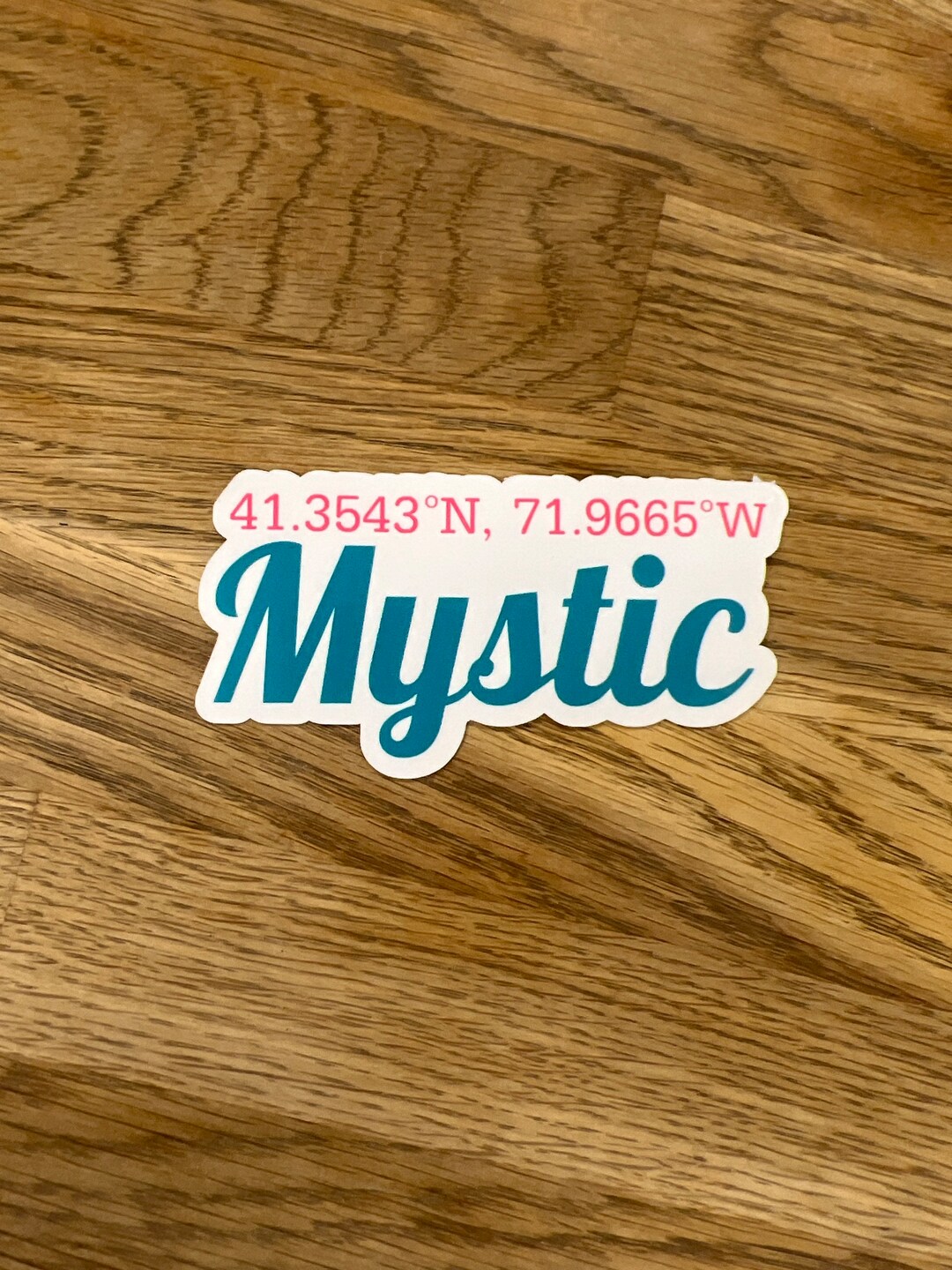 Mystic Connecticut Ct Sticker 2.5" Sticker Decal, Sticker for Laptop or ...