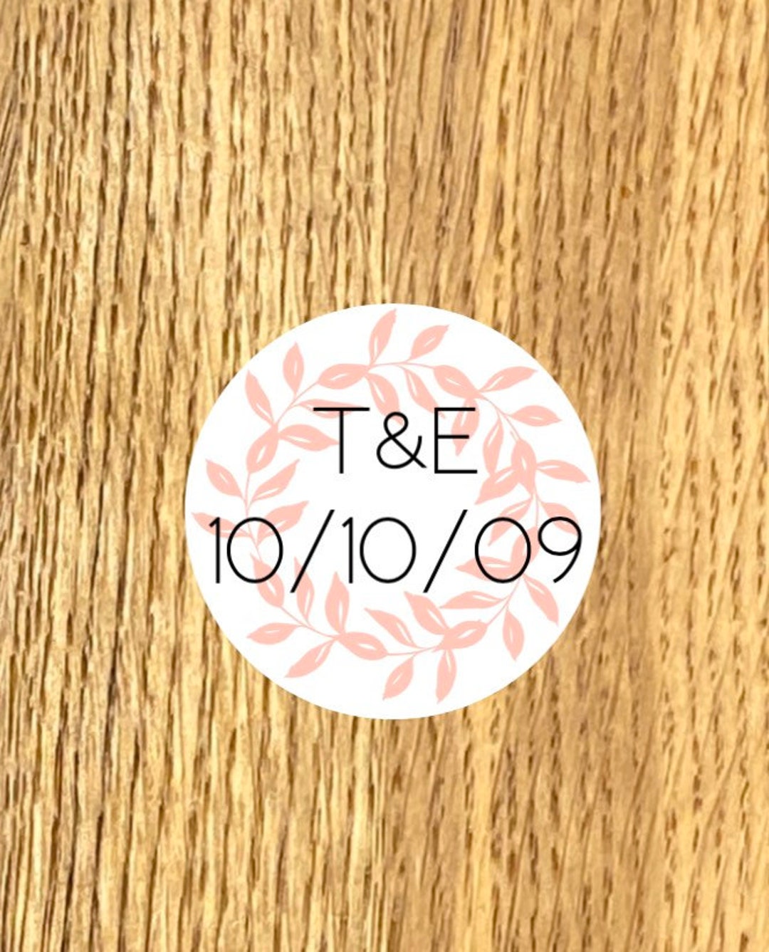 Custom Wedding Stickers: Save the Date, Thank You Favor Labels - Etsy