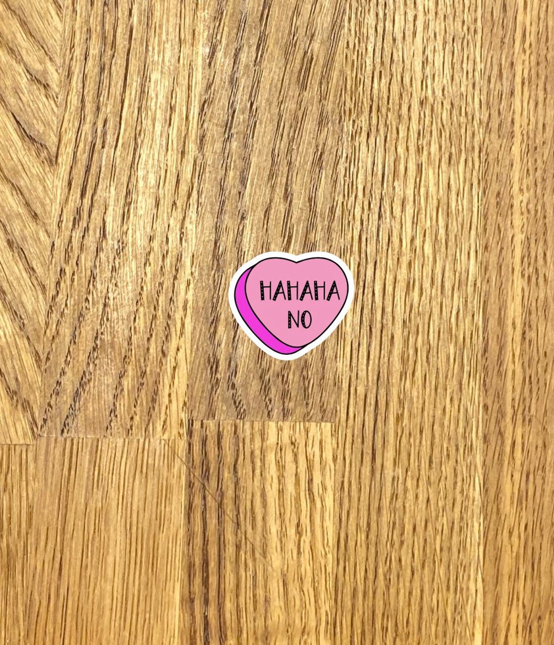 Hahaha No Sticker 2.5 Sticker Decal, Sticker for Laptop or Water Bottle ...
