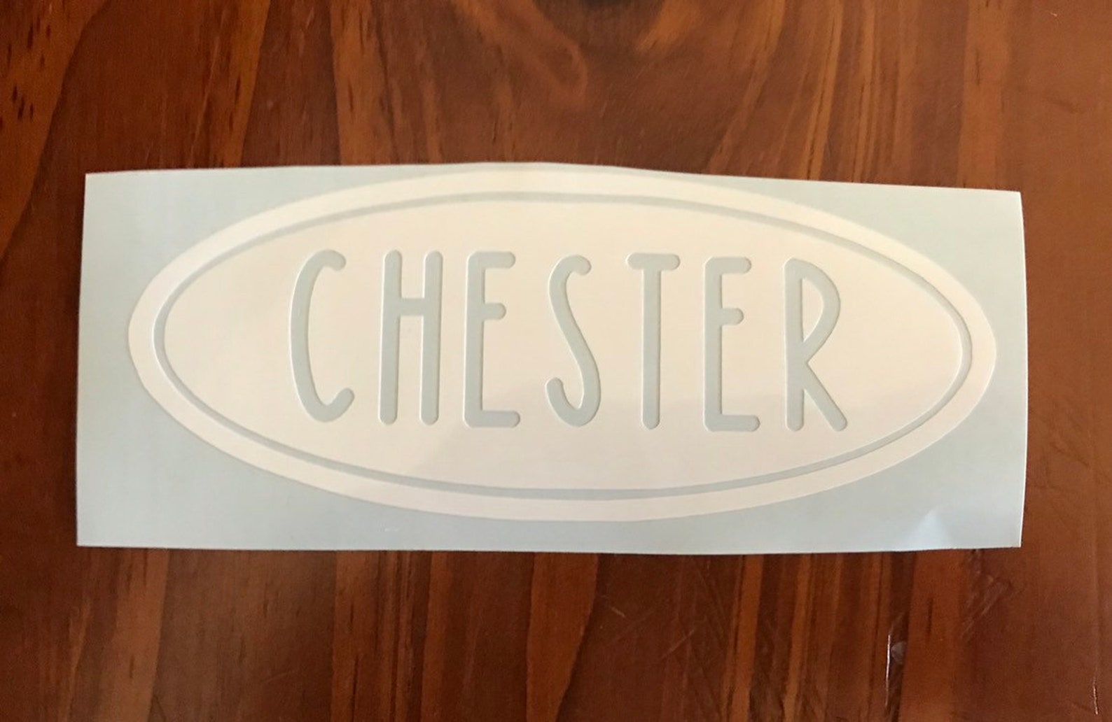 Town Decal 5x2 Town Decal Sticker for Car Window | Etsy