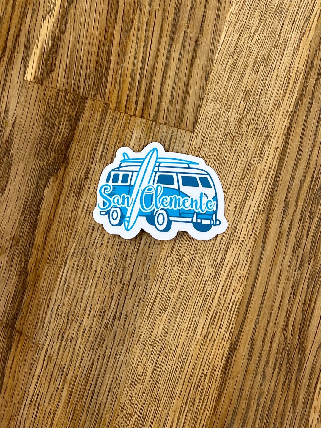 San Clemente California Sticker 2.5" Sticker Decal, Sticker for Laptop ...