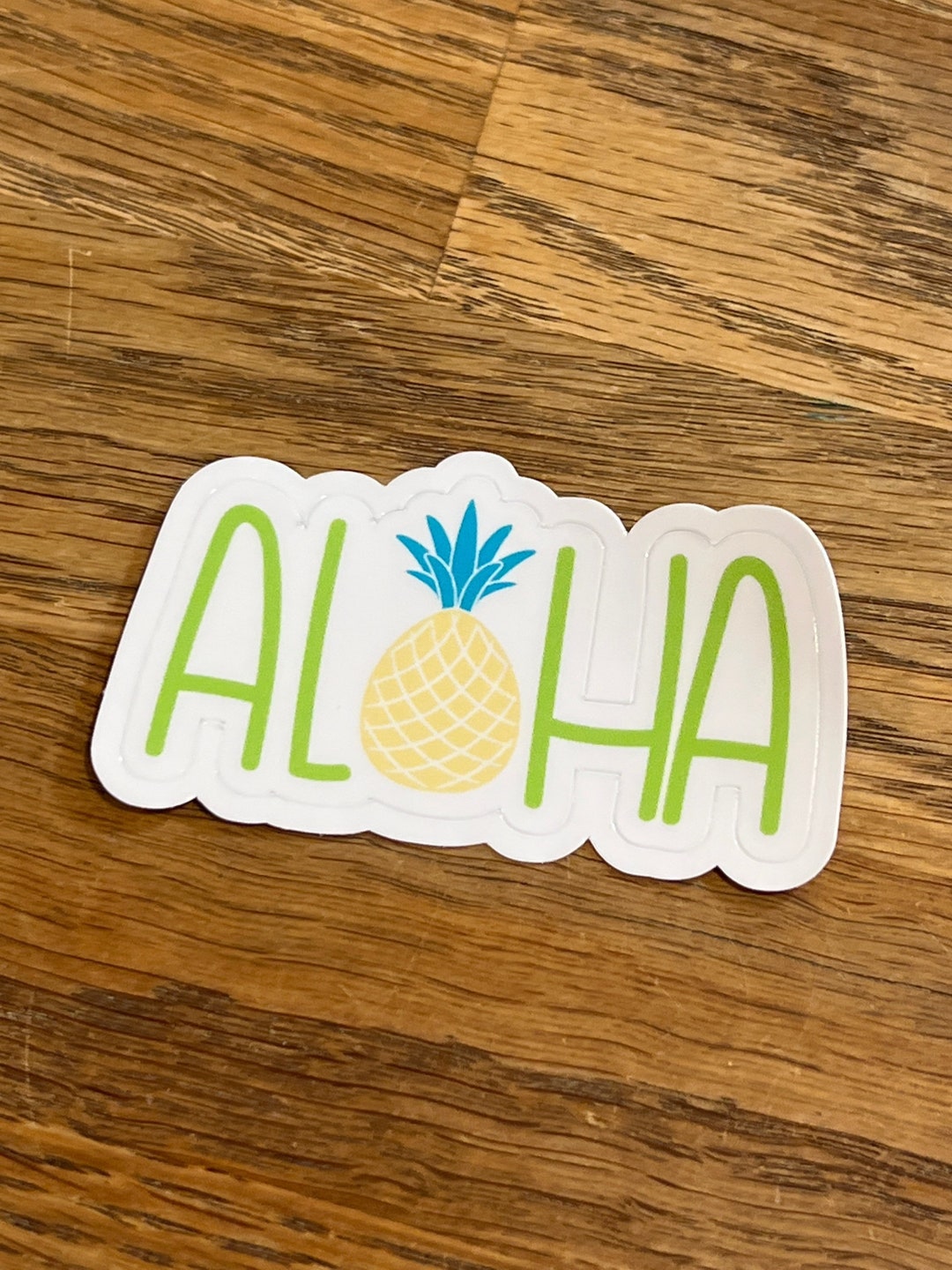 Aloha 2.5" Decal Sticker, for Laptop, for Water Bottle, for Laptops and ...