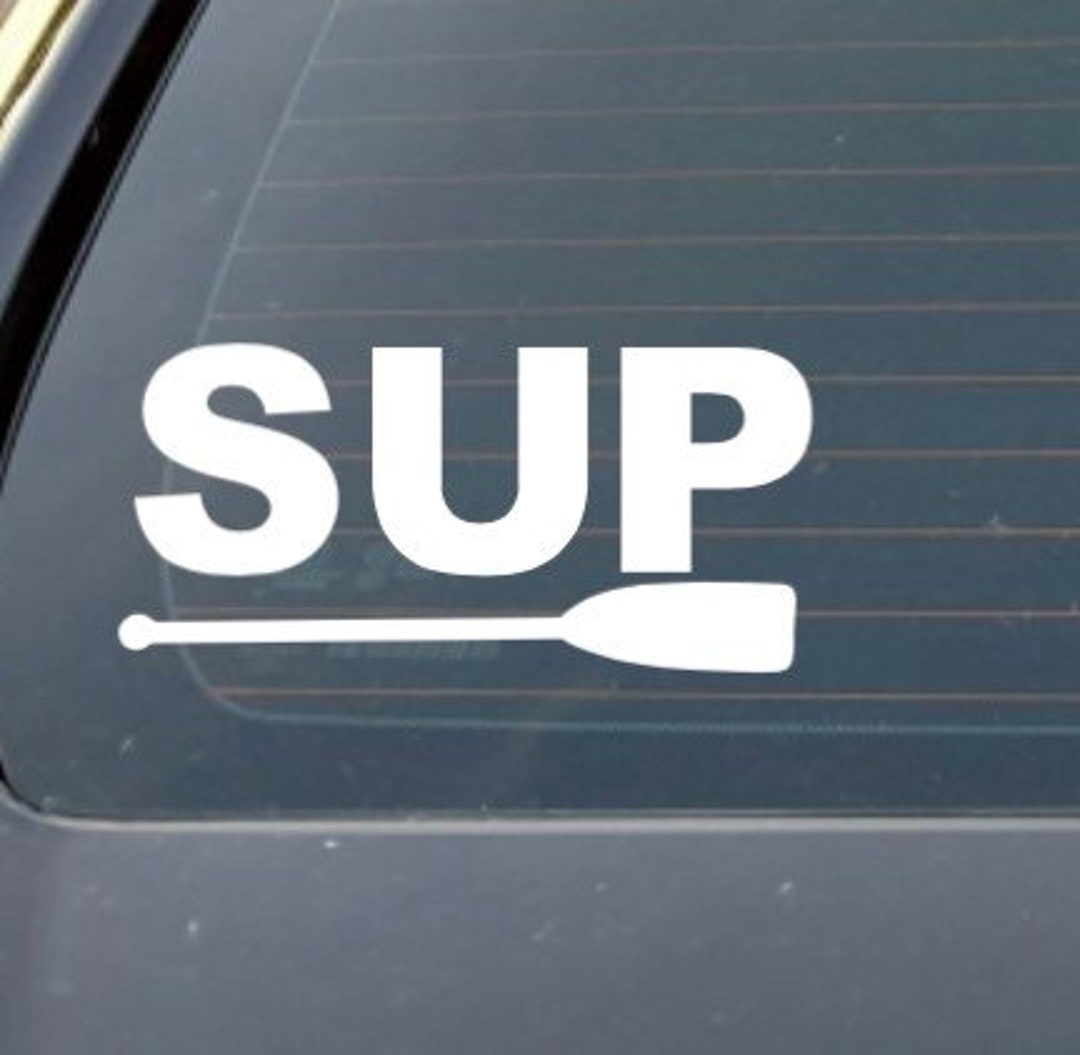 Stand up Paddle Board Decal, Sup Decal, Hawaiian Decal, Hibiscus, for ...