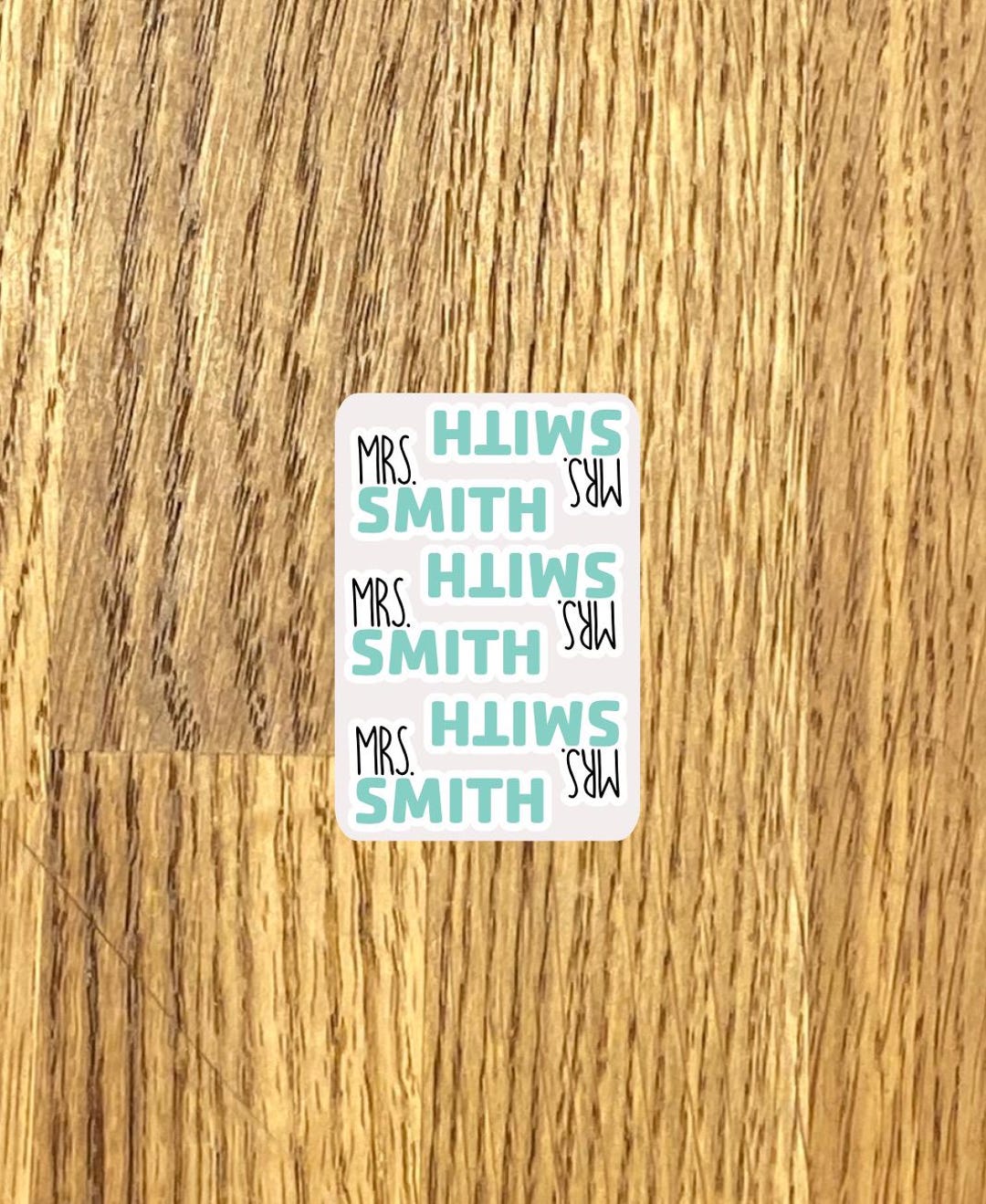 Personalized Laminated Name Stickers: School Labels for Kids - Etsy
