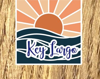 Key Largo Decal - Etsy