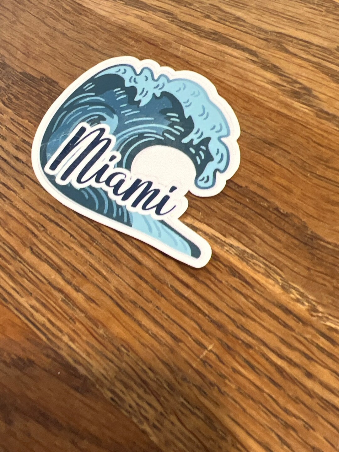 Miami Florida Sticker 2.5" Sticker Decal, Sticker for Laptop or Water ...