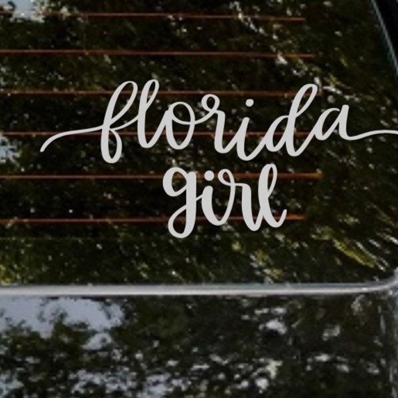 Florida Decal - Etsy