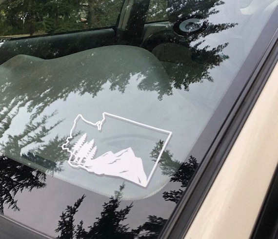 Washington State Decal for Car Tumbler or Laptop Ski Decal | Etsy
