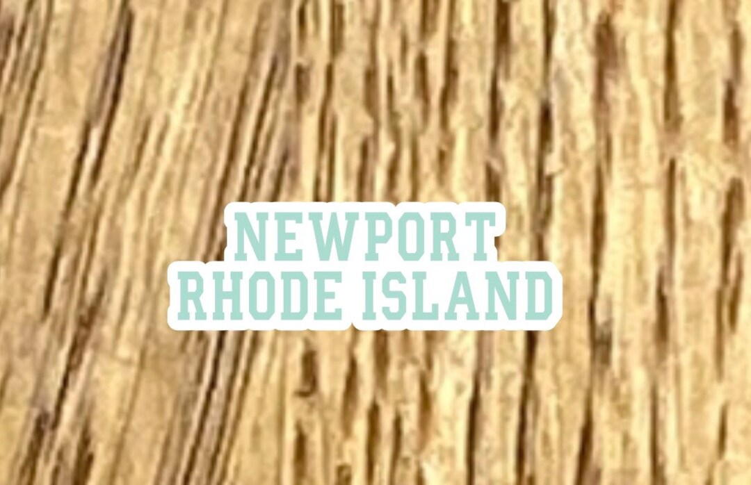 Newport RI 2.5 Car Sticker Decal, Water Resistant Laptop Vinyl ...