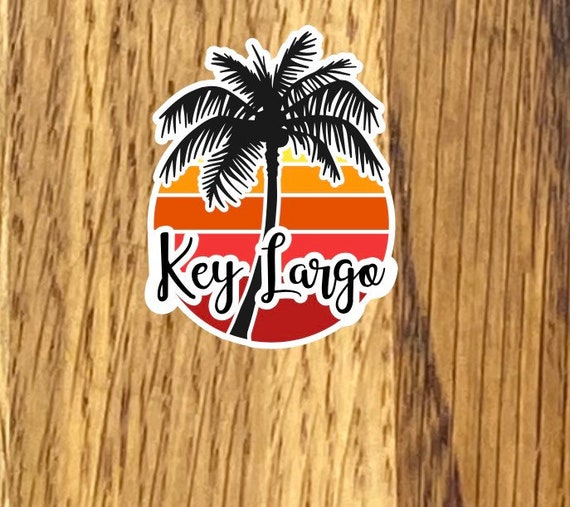 Key Largo Sticker 2.5 Sticker Decal Sticker for Laptop - Etsy