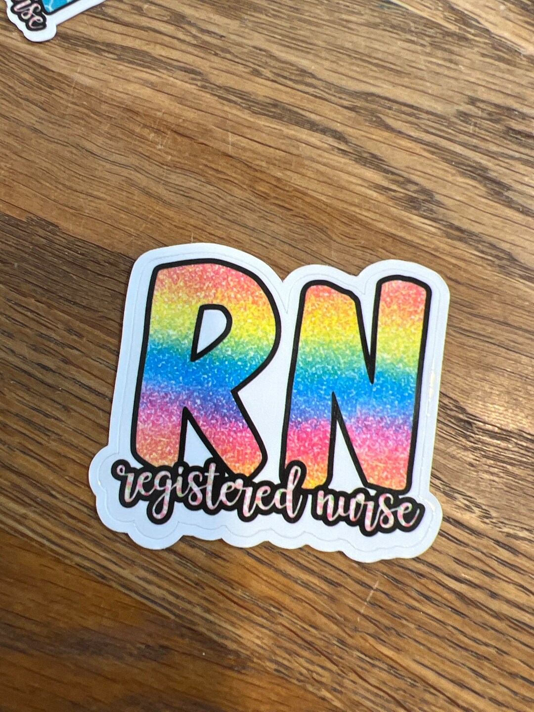 2.5 Registered Nurse Sticker, for Laptop, for Water Bottle, Nurse Life ...