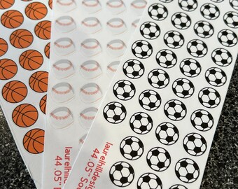 Sport Stickers for Game and Practice Schedule S003 - Etsy