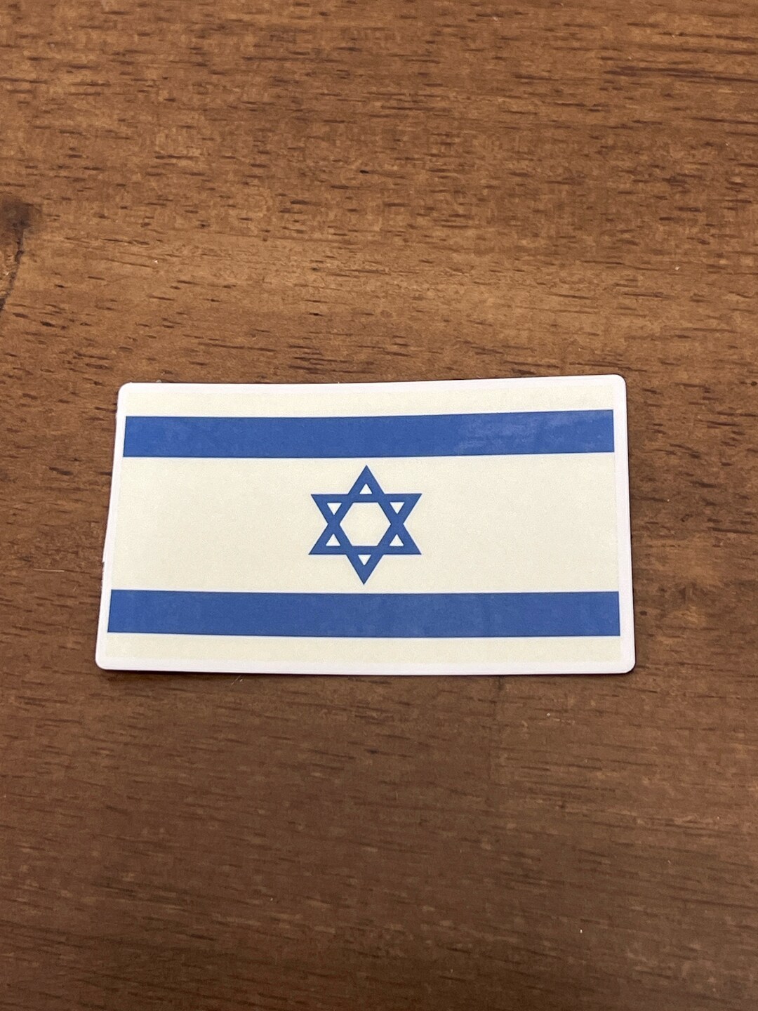 Israeli Flag 2.5 Car Sticker Decal, Water Resistant Laptop Vinyl ...