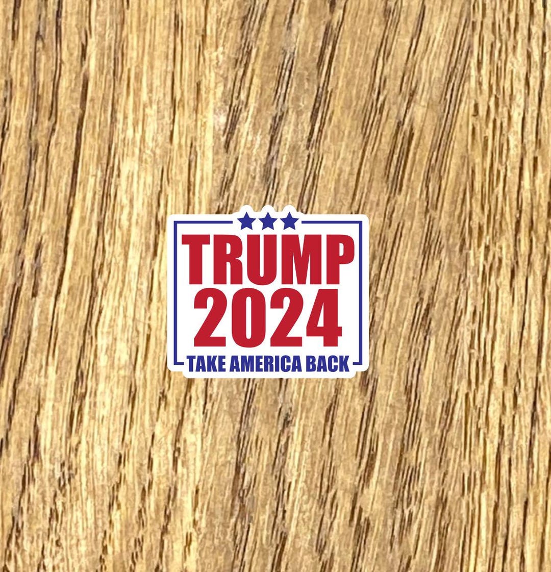 Trump Car Sticker 3 Sticker Decal, Sticker for Laptop or Water Bottle ...