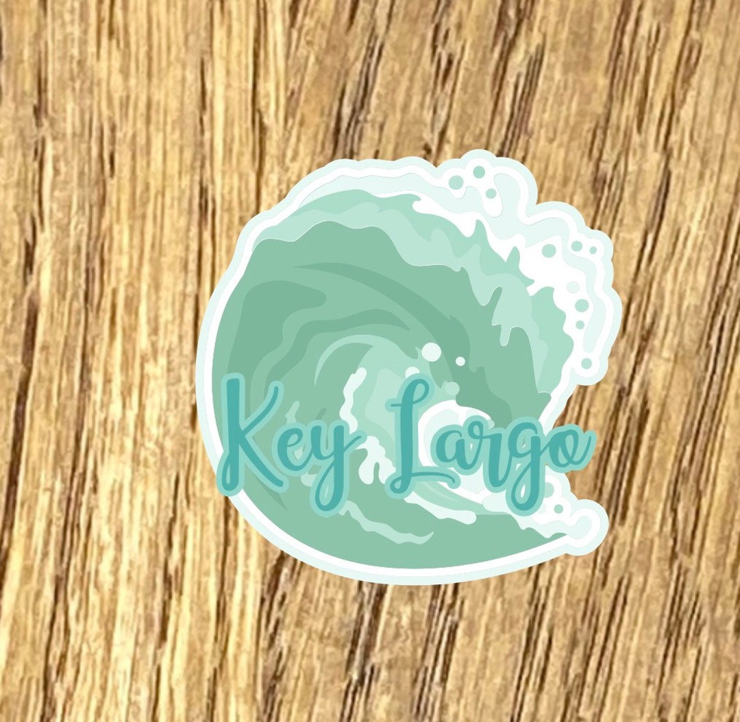 Key Largo Sticker 2.5 Sticker Decal Sticker for Laptop - Etsy