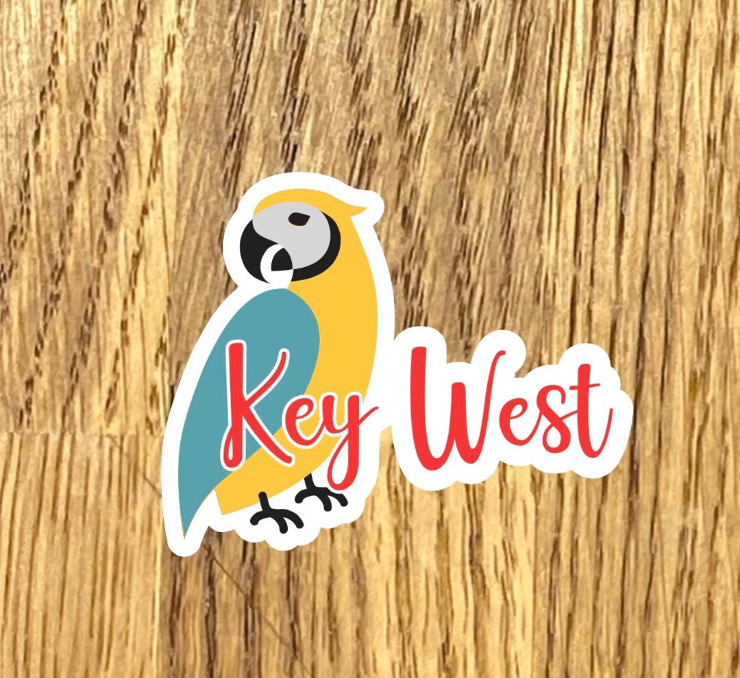 Key West FLORIDA Sticker 2.5" Sticker Decal, Sticker for Laptop or ...
