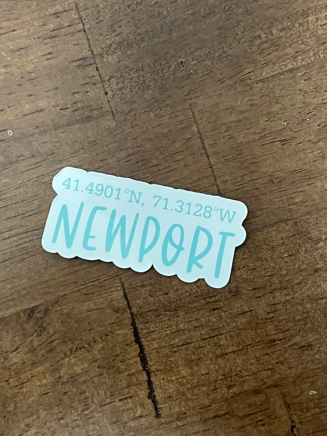 Newport RI 2.5 Car Sticker Decal, Water Resistant Laptop Vinyl ...