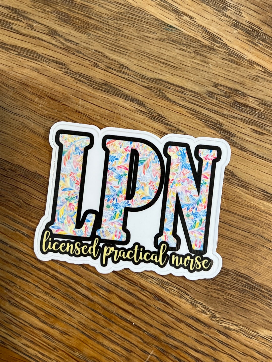 2.5" Licensed Nurse Sticker, for Laptop, for Water Bottle, Nurse Life ...