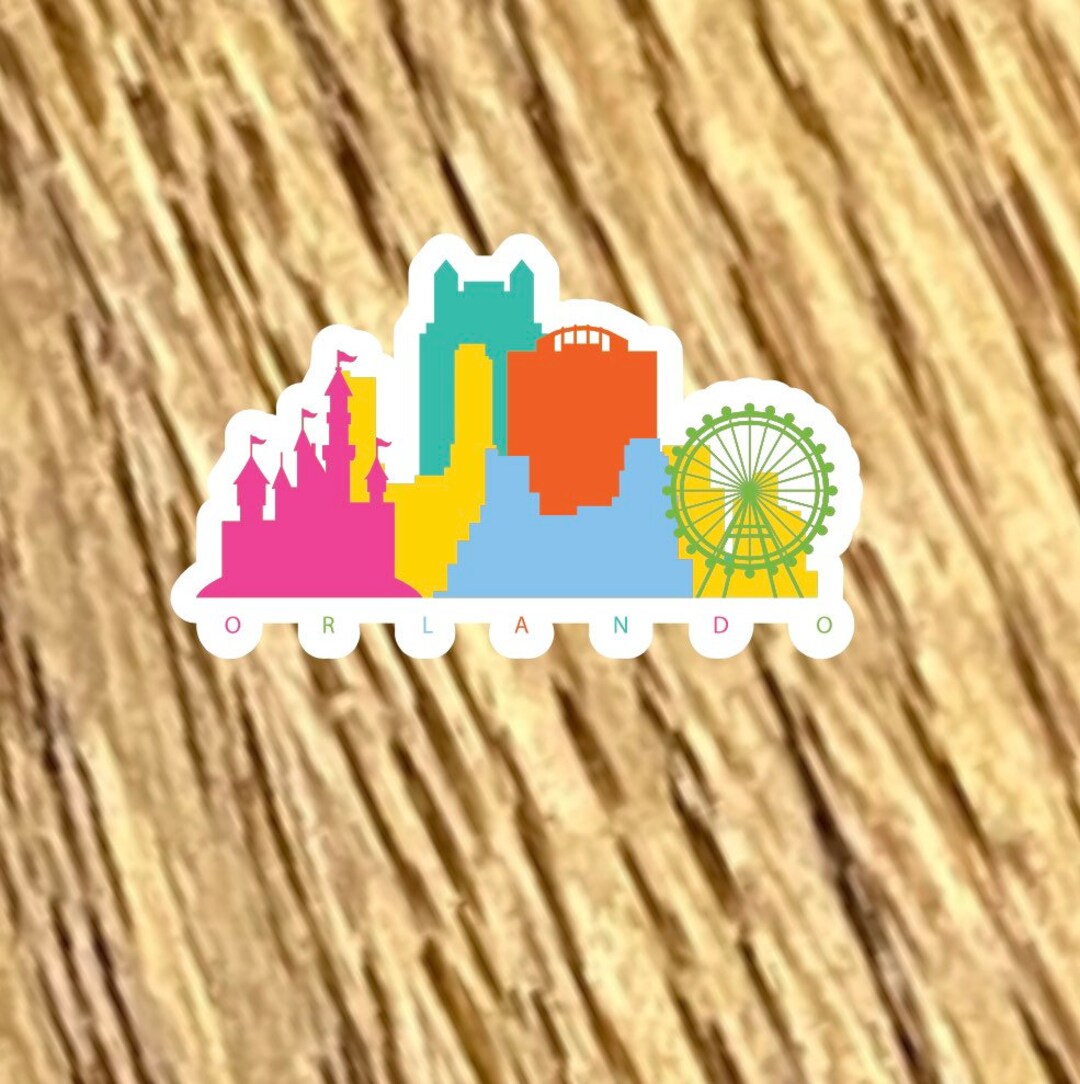 Orlando Sticker 2.5 Sticker Decal, Sticker for Laptop or Water Bottle ...