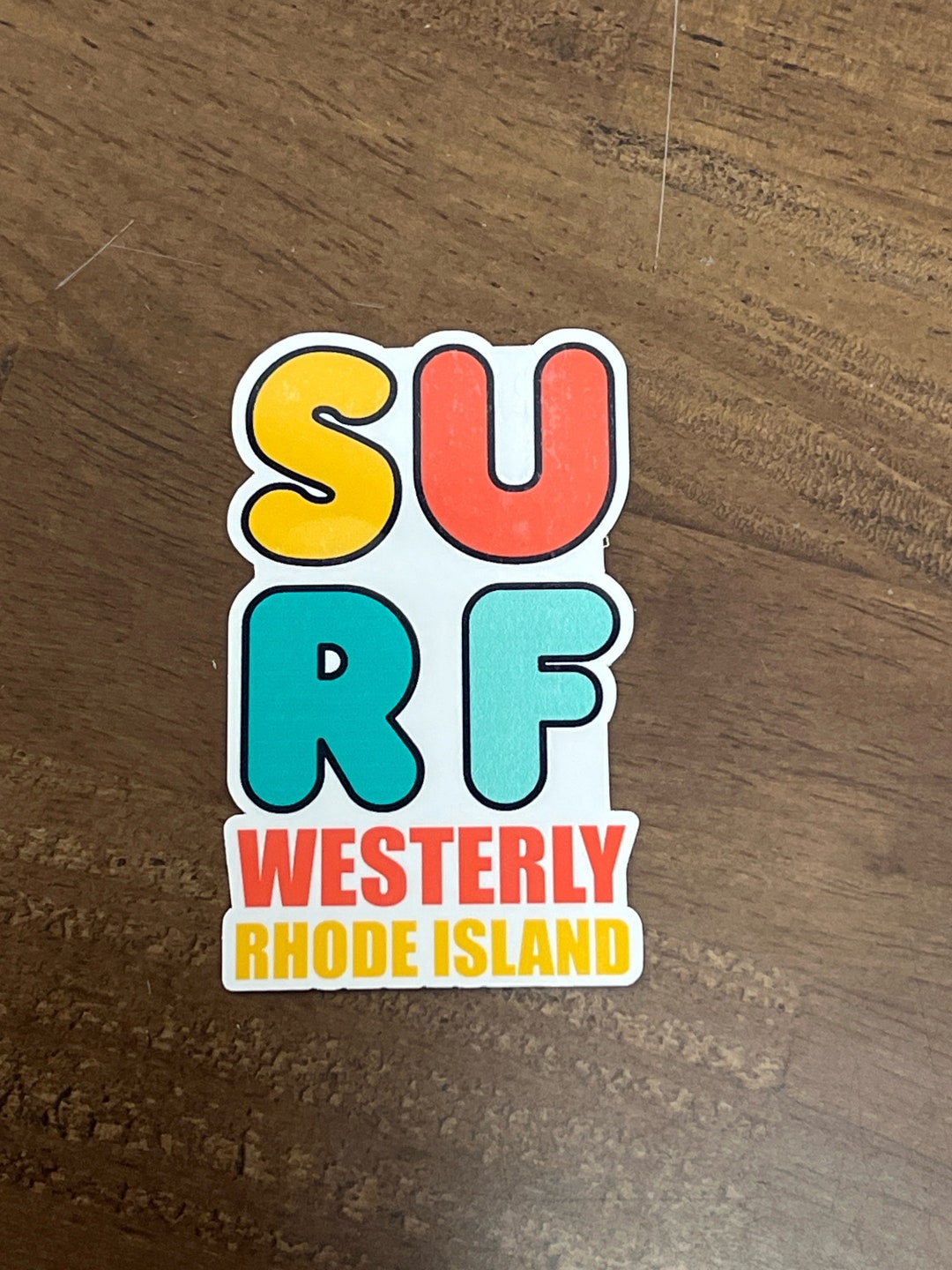 Westerly RI 2.5” Car Sticker Decal, Water Resistant Laptop Vinyl ...