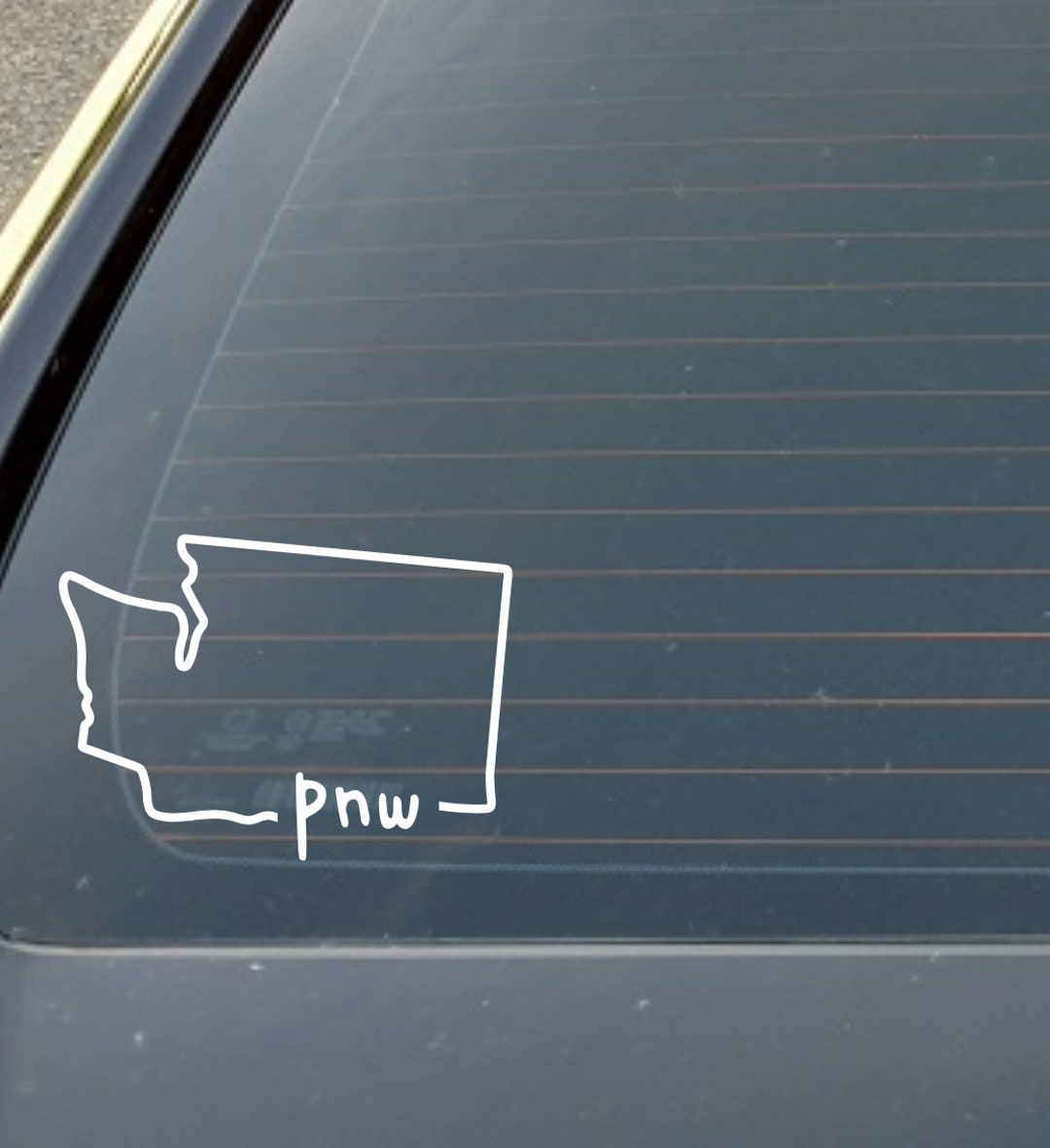 Washington State Decal for Car, Tumbler, or Laptop, Ski Decal, Sticker ...