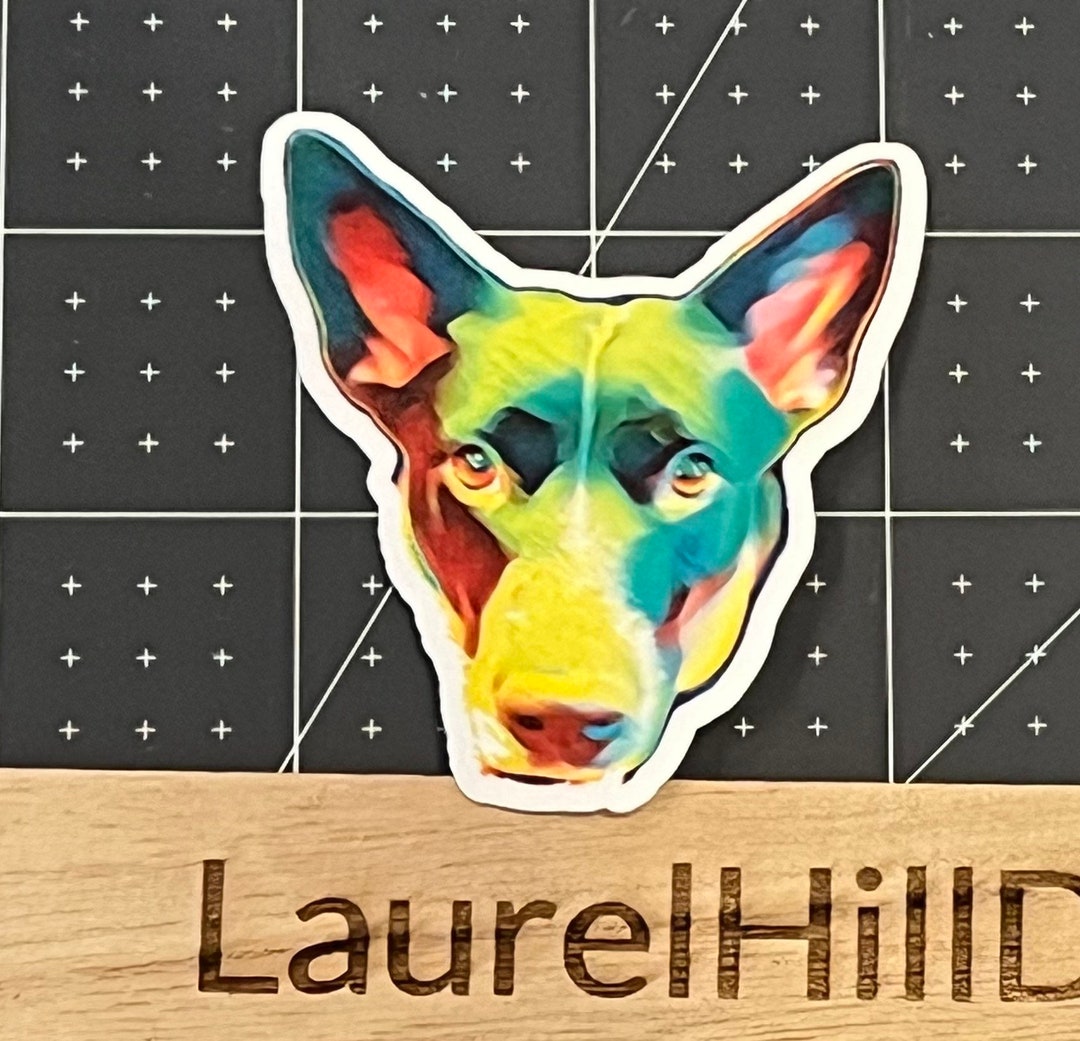 Blue Heeler Sticker Decal, 2.5”, Blue Heeler, Herding Dog, Heeling - Etsy