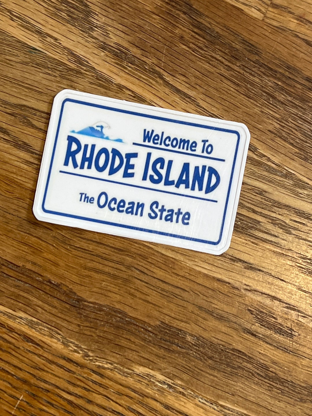 Rhode Island 'ocean State' Sticker: RI Car Decal, Laptop Vinyl - Etsy