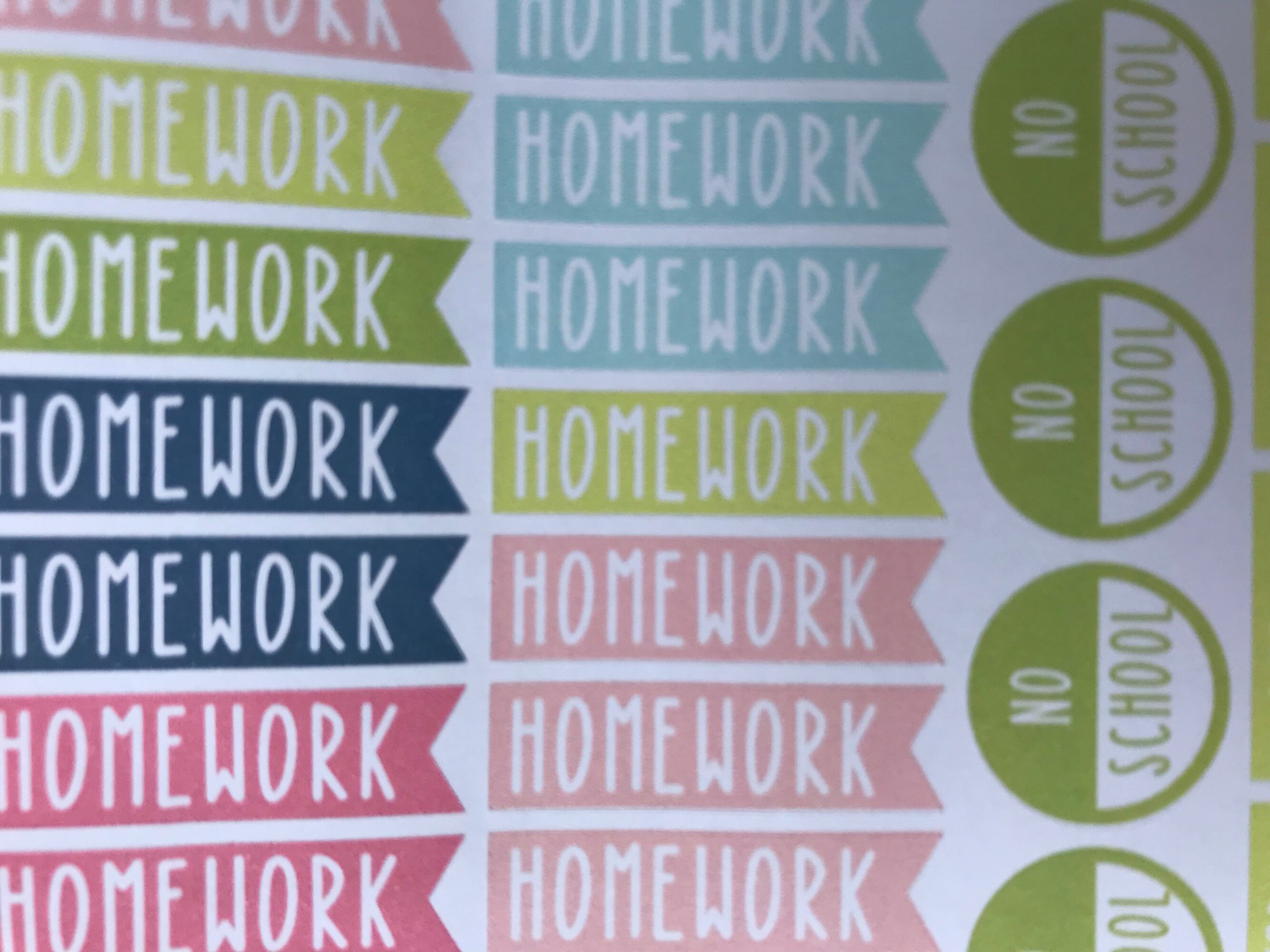 Planner stickers back to school planner school calendar | Etsy