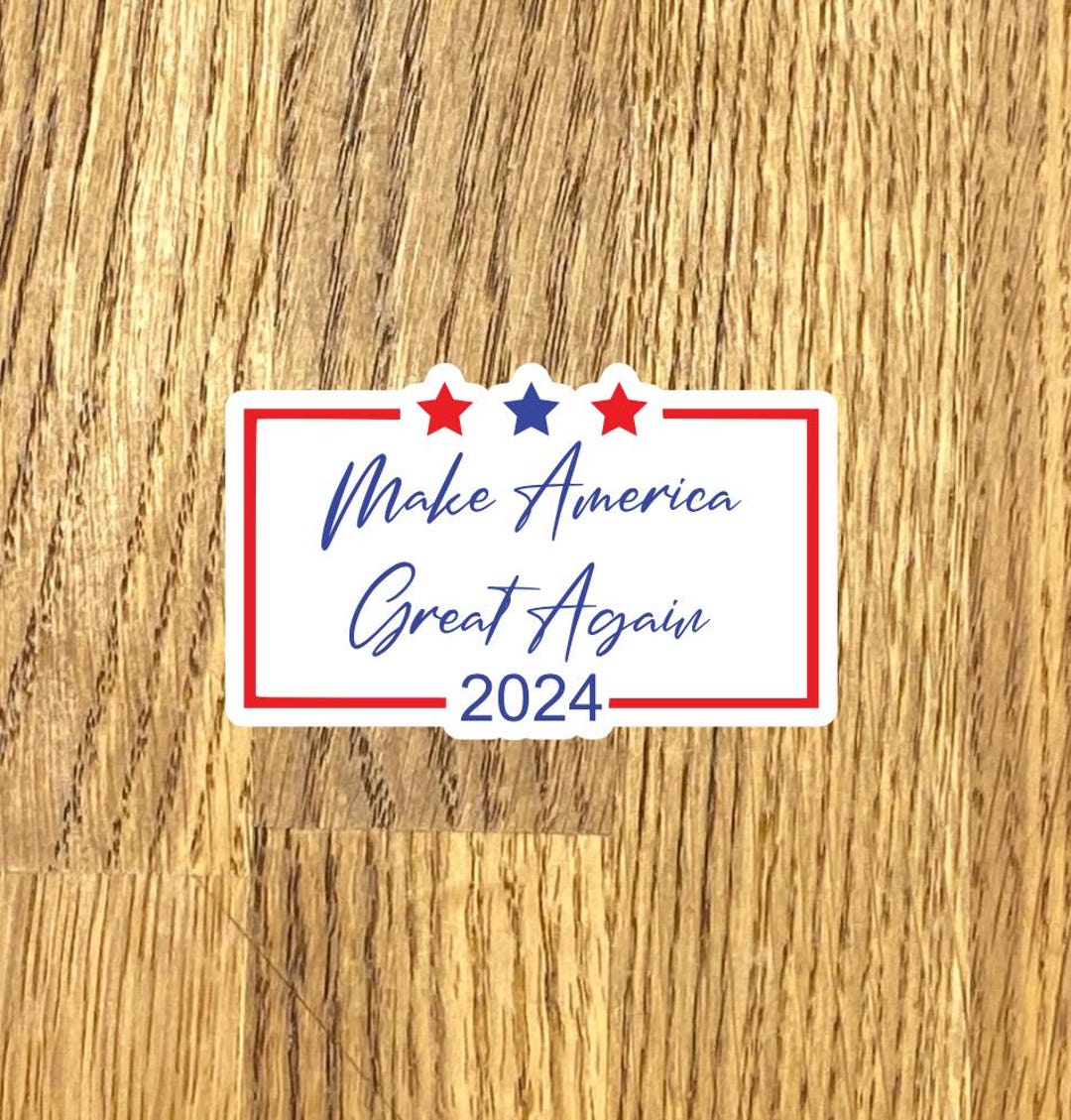 Trump Car Sticker 3 Sticker Decal, Sticker for Laptop or Water Bottle ...